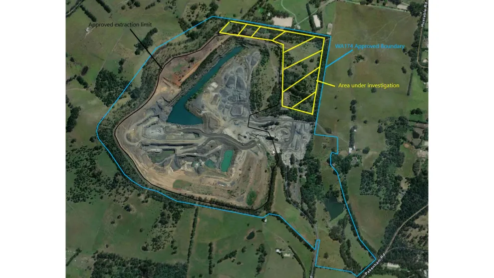 Mt Shamrock Quarry